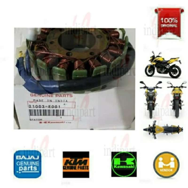 Promo New Stator Spul Spool Kawasaki Pulsar Ns 200 Promo - Kawasaki ...