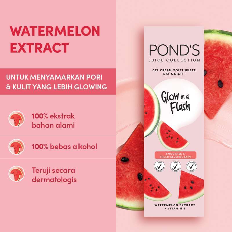 Promo POND'S Juice Collection Moisturizer Watermelon Extract + Vit E ...
