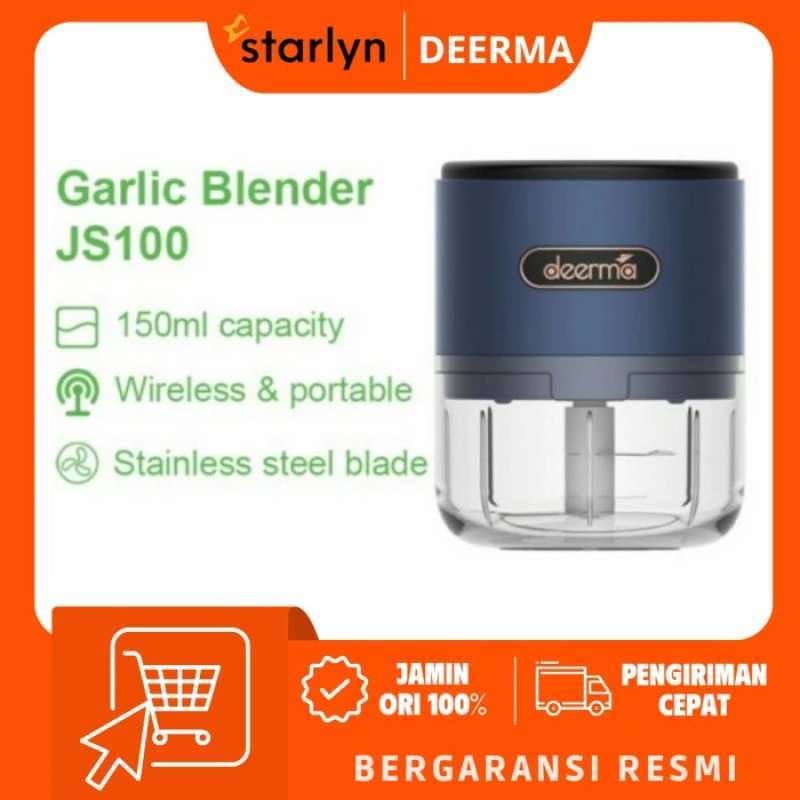 Promo Deerma Js100 Garlic Grinder Mini Elektronik Penggiling Daging Sayuran Diskon Diskon 26% di ...