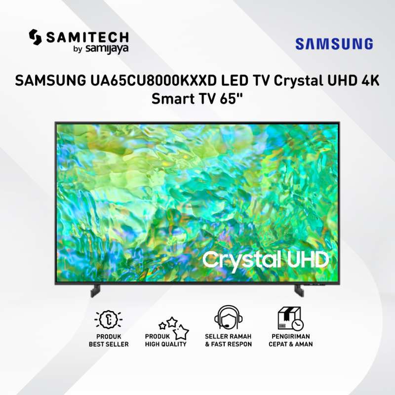 Promo Samsung Ua65cu8000kxxd / Ua65cu8000 / 65cu8000 Led Tv Crystal Uhd ...