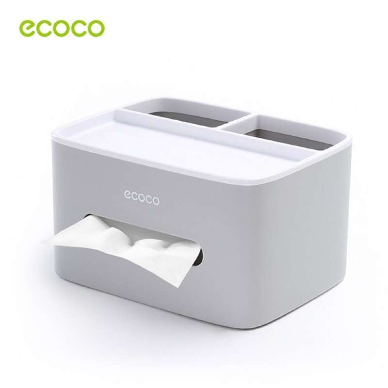 Promo Ecoco Desktop Tissue Box - Kotak Tempat tissue meja tisu organizer Diskon 31% di Seller ...