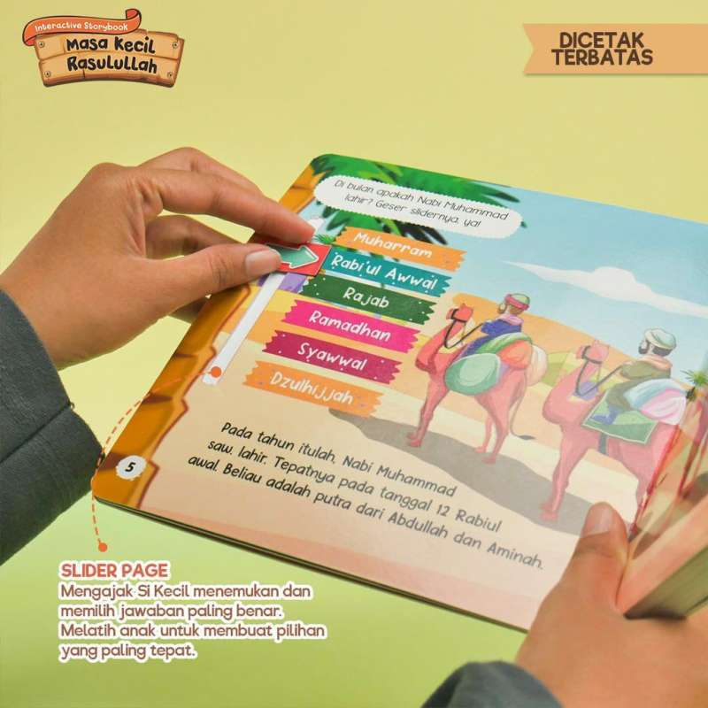 Jual Buku Interactive Story Book Masa Kecil Rasulullah By Ziyad Book ...