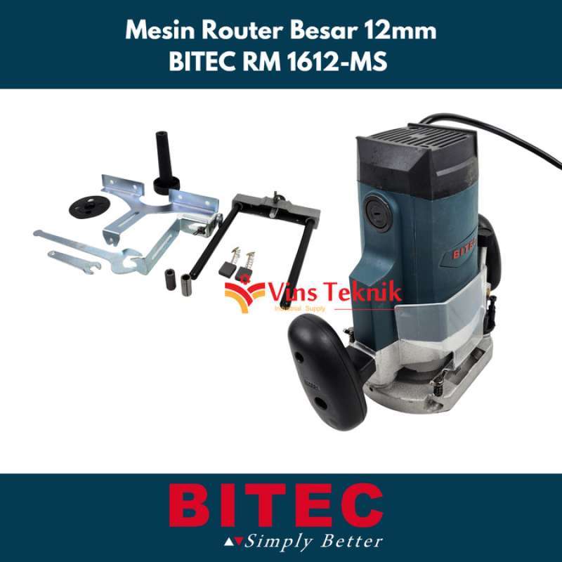 Promo Bitec Rm 1612 Router Trimmer Besar Mesin Profil Rm 1612 Ms Diskon 23% Di Seller Rabatan ...