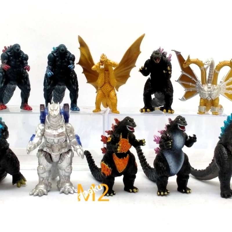 Promo Action Figure Godzilla Loose set of 10pcs Diskon 23% di Seller ...