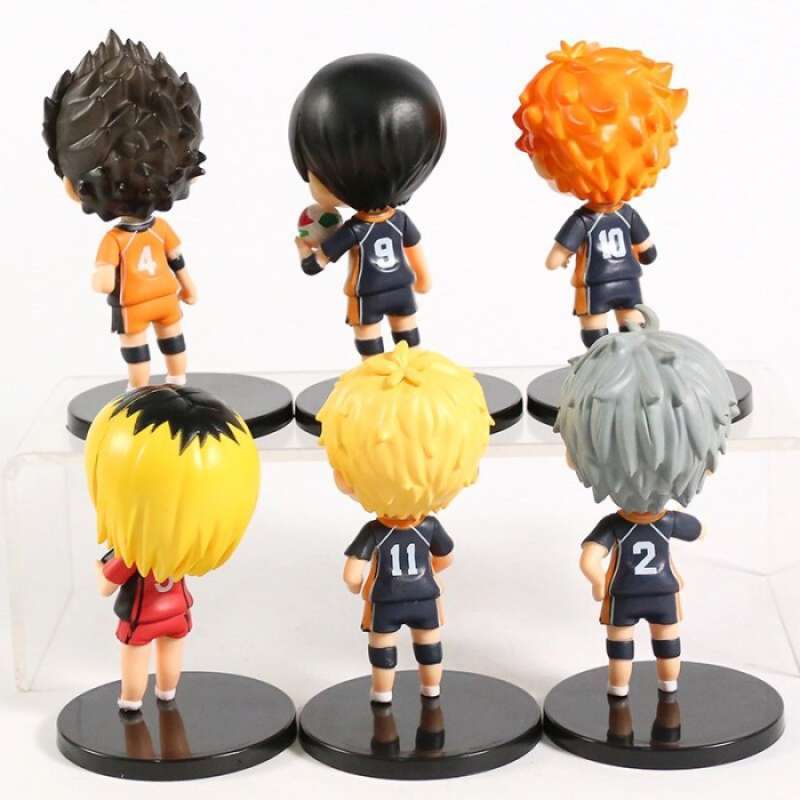 Promo Figure Haikyuu set 4 pcs Kageyama Hinata Oikawa Sugawara Diskon ...