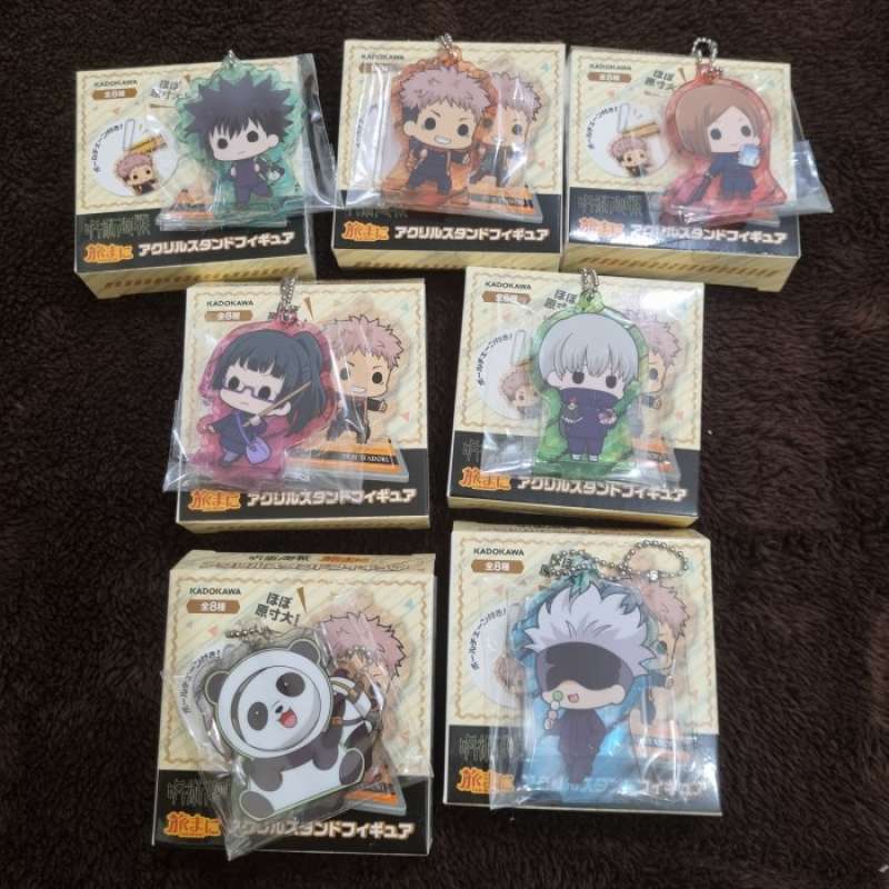Promo Mini Acrylic Standee Keychain Jujutsu Kaisen Gojo JJK merch ...