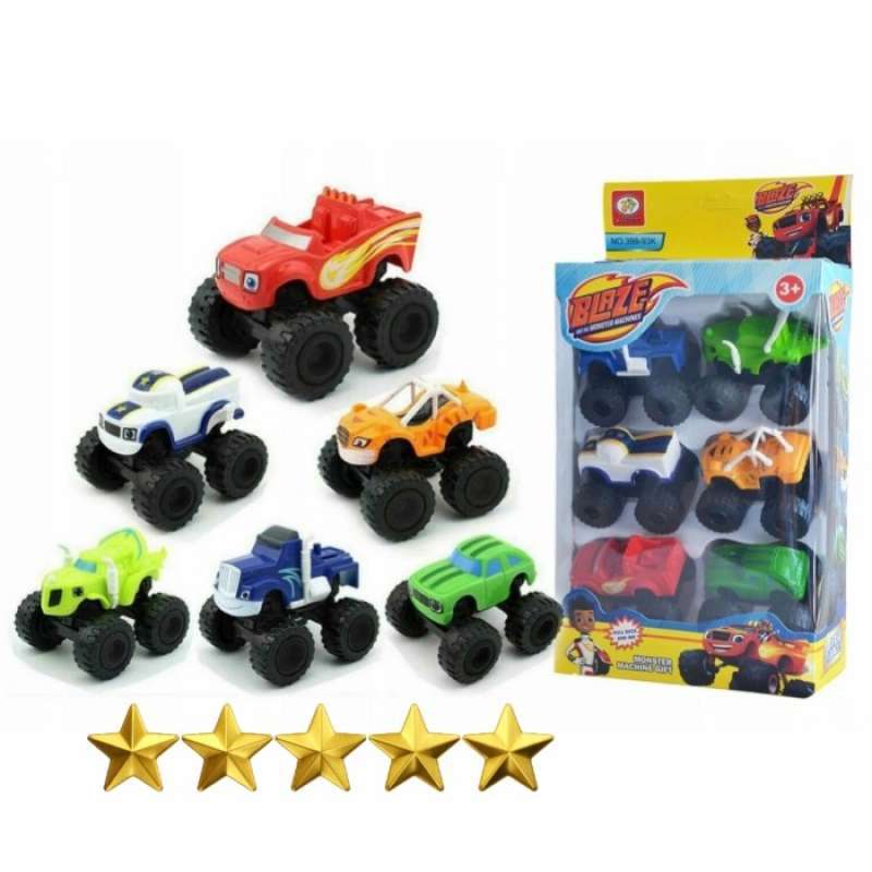 Promo Mainan Mobil Robot Blaze And The Monster Untuk Anak Diskon 23% di ...