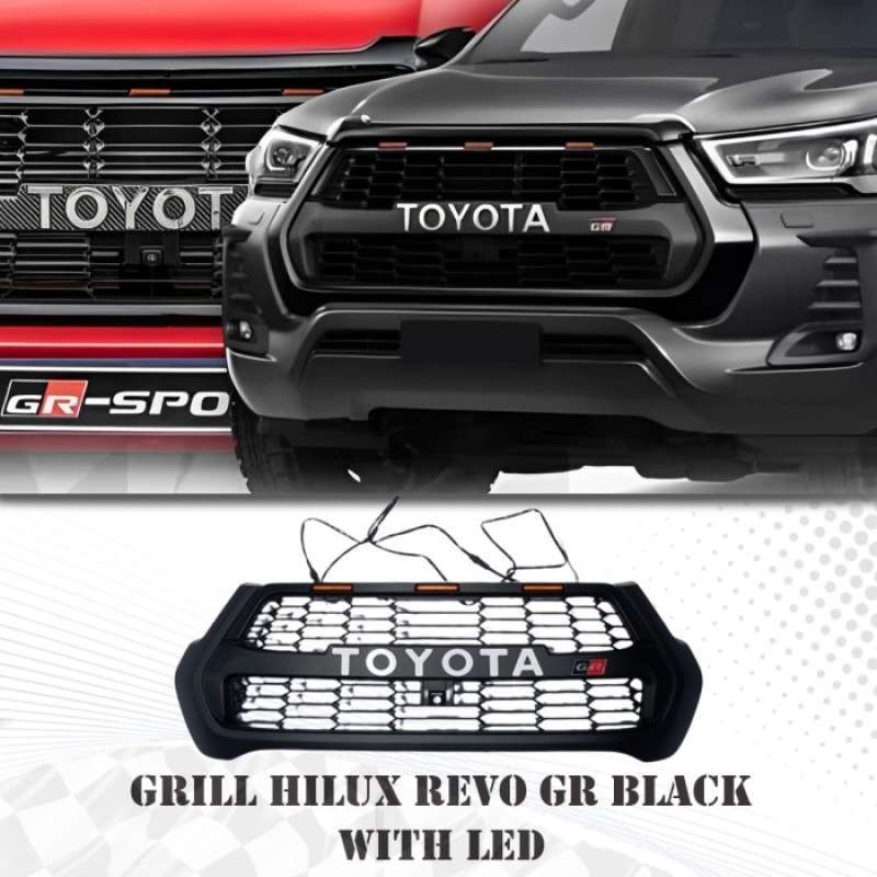 Jual GRILL HILUX REVO ROCCO GR WITH LED di Seller Technics4x4 - Sei ...