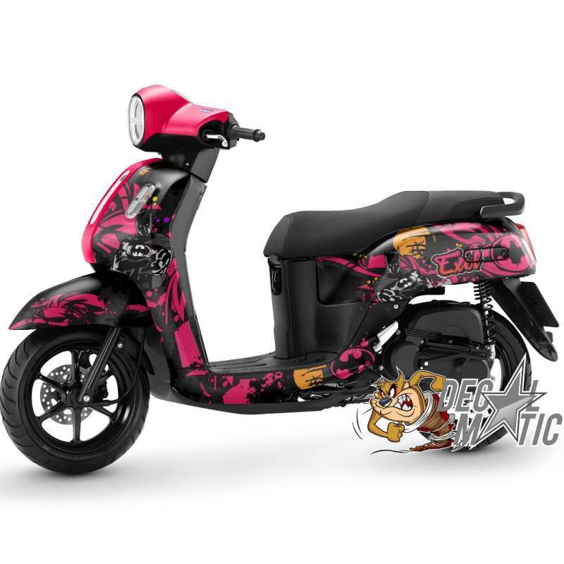 Jual Decal Fazzio Full Body Stiker Motor FAzzio Full body Striping ...