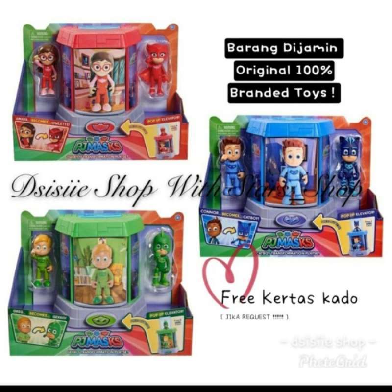 Promo PJ Masks Owlette Transformation Playset / Mainan Figure Anak ... Promo PJ Masks Owlette Transformation Playset / Mainan Figure Anak ...