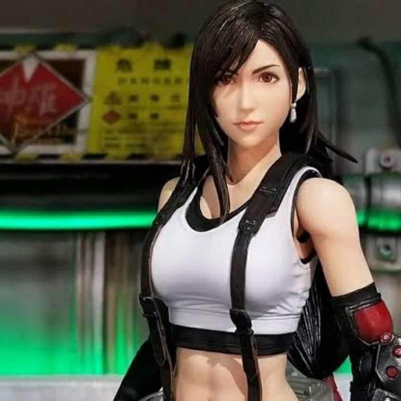 Promo Playarts Kai Final Fantasy VII 7 Remake Tifa LockHart Play Arts ...