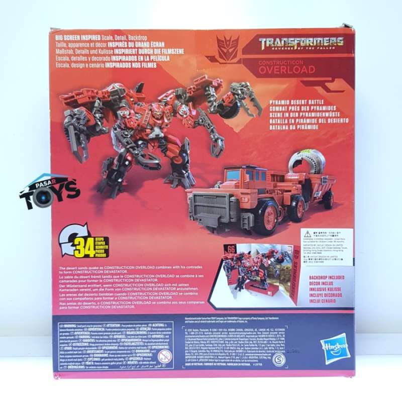 Jual Constructicon Overload Ss66 Studio Series Leader Transformers Rotf ...