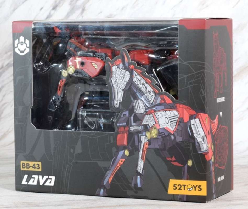 Promo 52Toys BeastBox BB-43 Lava Figure Horse Kuda Diskon 23% di Seller ...
