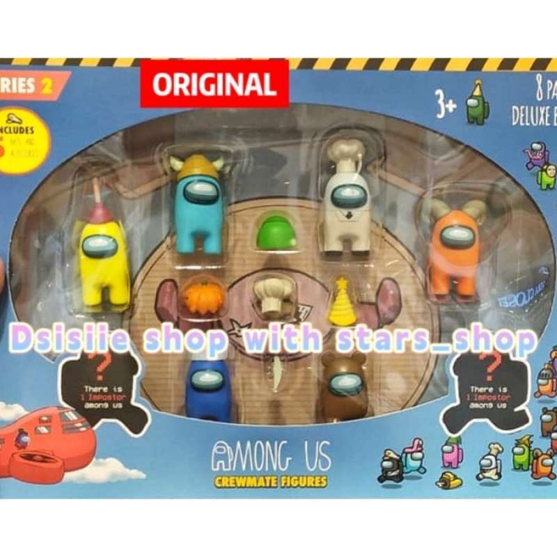 Promo Among Us Crewmate Figure Complite Collection Diskon 23% di Seller ...