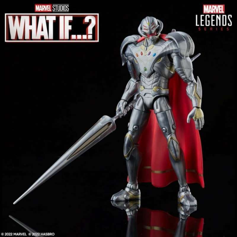 Promo HASBRO MARVEL LEGENDS BAF INFINITY ULTRON WHAT IF BUILD A FIGURE ...