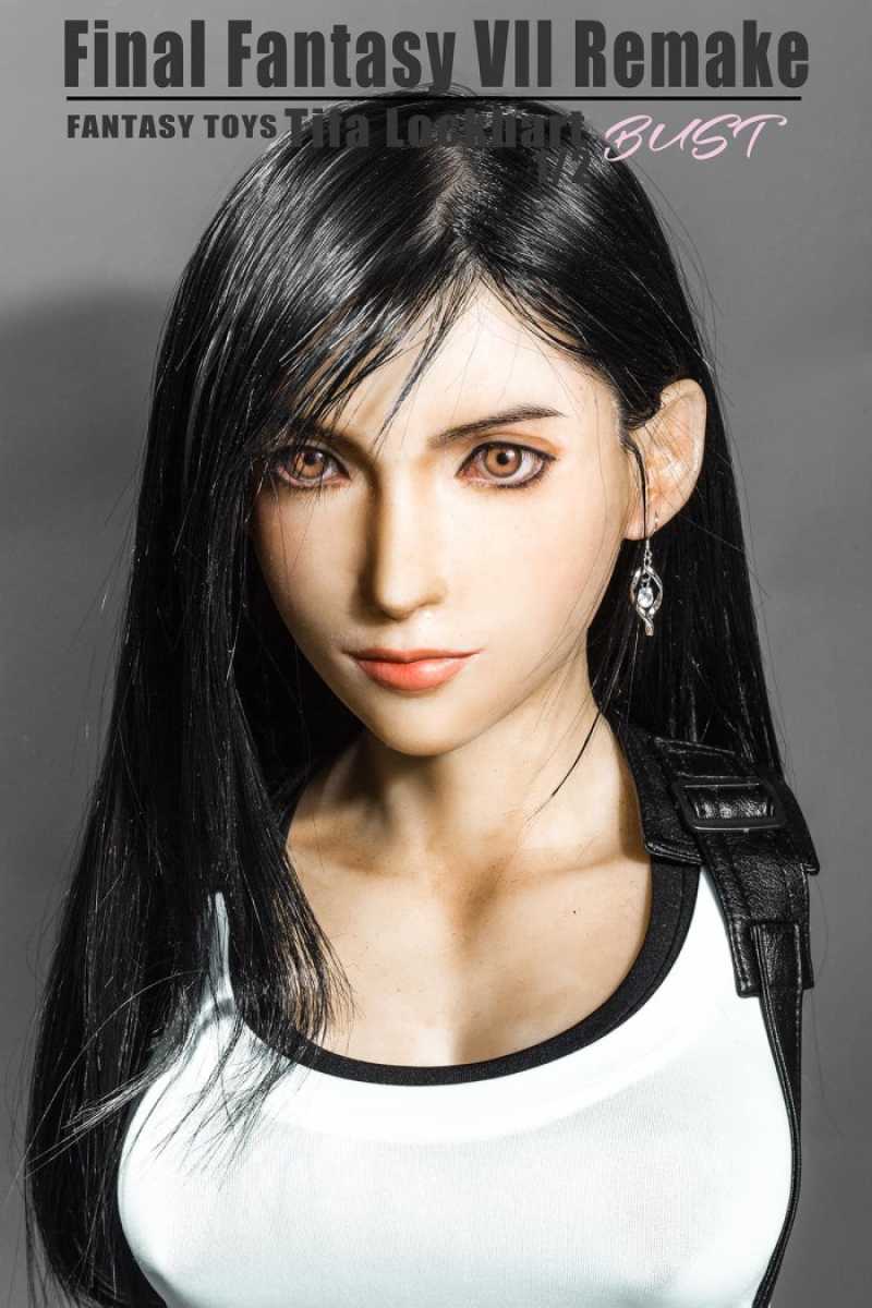Promo Final Fantasy VII Remake FF7 Tifa lockhart bust 1/2 Scale ...