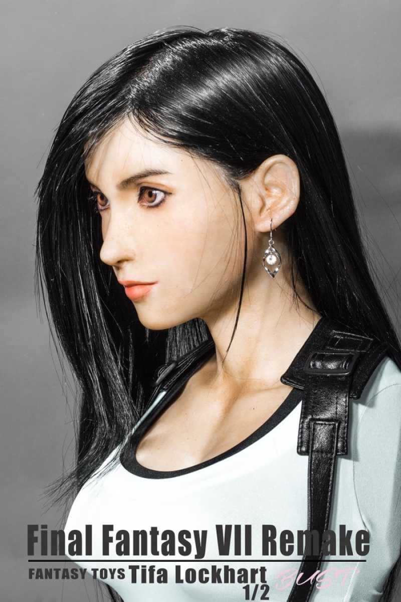 Promo Final Fantasy VII Remake FF7 Tifa lockhart bust 1/2 Scale ...