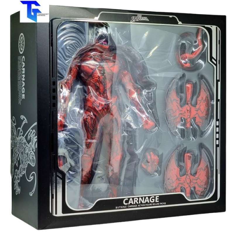 Promo MIGU MW Culture 1/7 Scale Marvel Spider-Man - Carnage Deluxe Pack ...