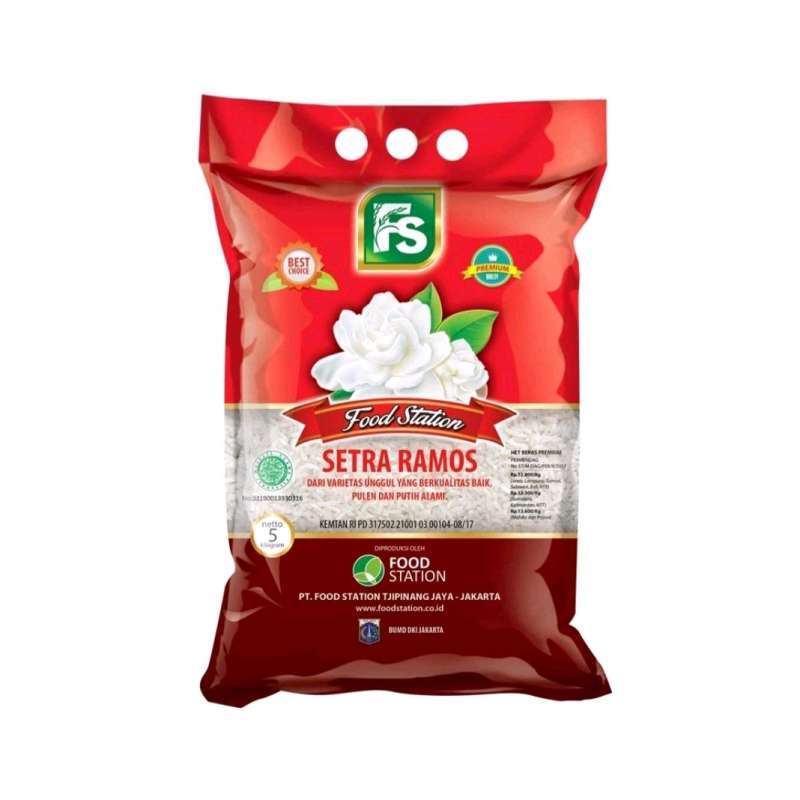 Jual Beras Fs Sentra Ramos Premium Merah 5kg Di Seller 3key Frozen ...