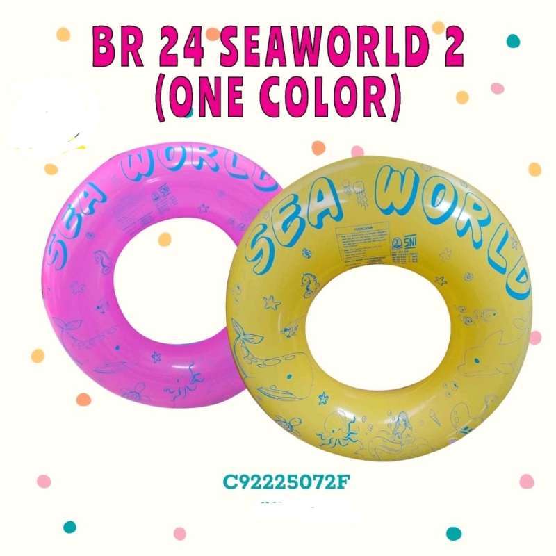 Jual Ban Renang Anak ukuran 60cm model ring sea World 2 untuk usia 3 ...