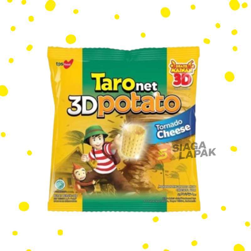 Promo Taro Net 3d Mini 17gr All Varian Jungle Chicken Bbq Seaweed ...