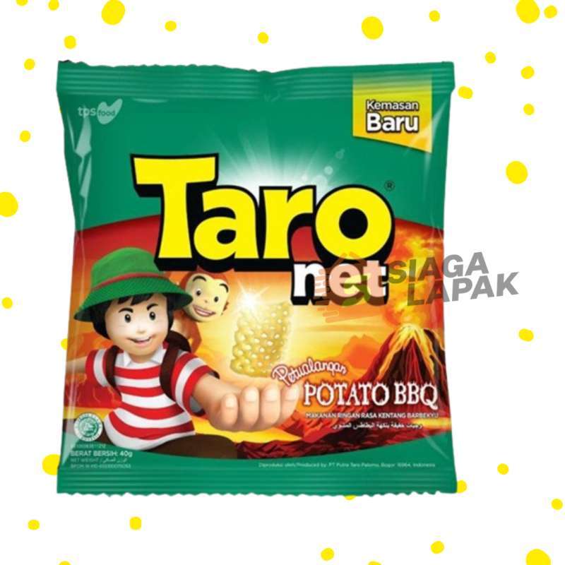 Promo Taro Net 3d Mini 17gr All Varian Jungle Chicken Bbq Seaweed ...