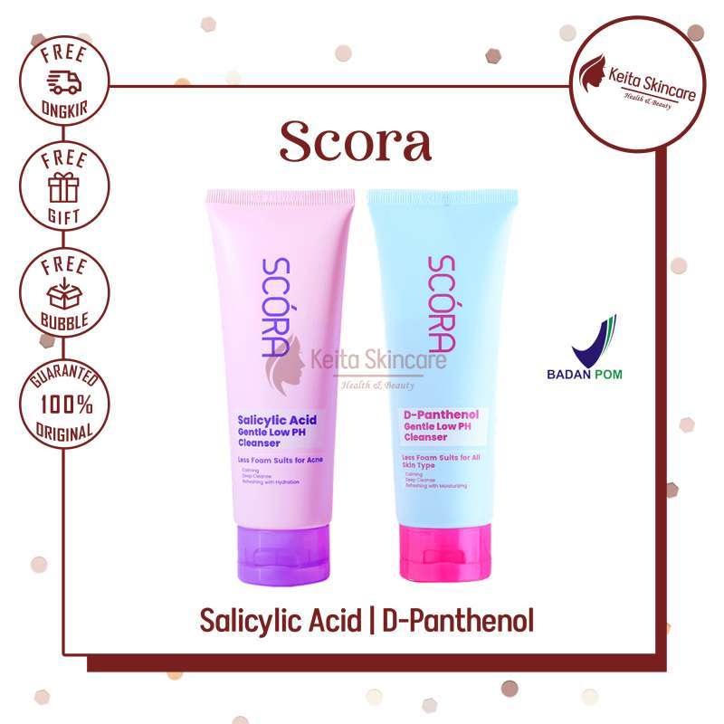 Promo Scora 1% Salicylic Acid Gentle Low Ph Cleanser | Scora D ...