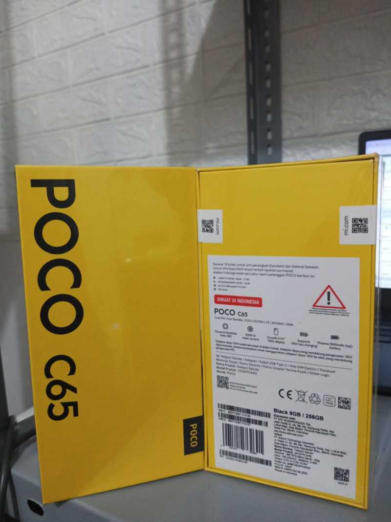 Jual Xiaomi Poco C65 8/256 Gb Garansi Resmi Di Seller Aaron.nick - Sampangan, Kota Semarang | Blibli