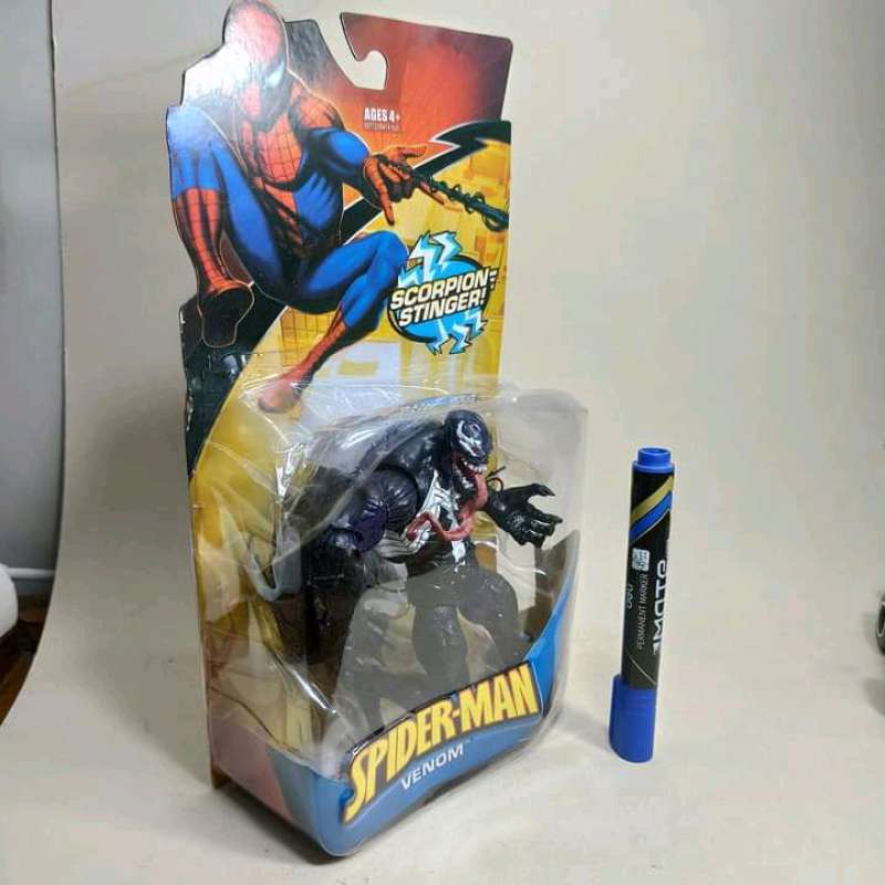 Jual mainan figure spider man venom scorpion stinger by hasbro ...