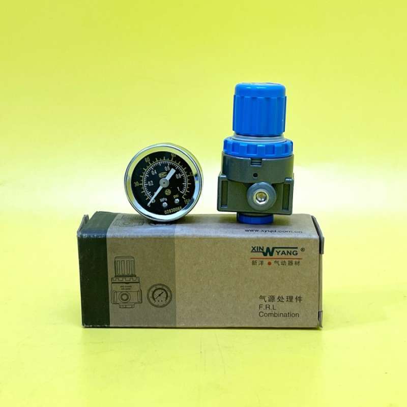 Promo REGULATOR ANGIN 1/4 AR-2000 UNTUK TABUNG SNOW WASH 20 40 80 LITER ...