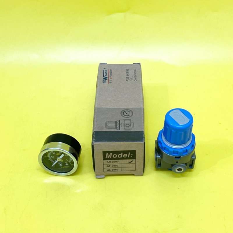 Promo REGULATOR ANGIN 1/4 AR-2000 UNTUK TABUNG SNOW WASH 20 40 80 LITER ...