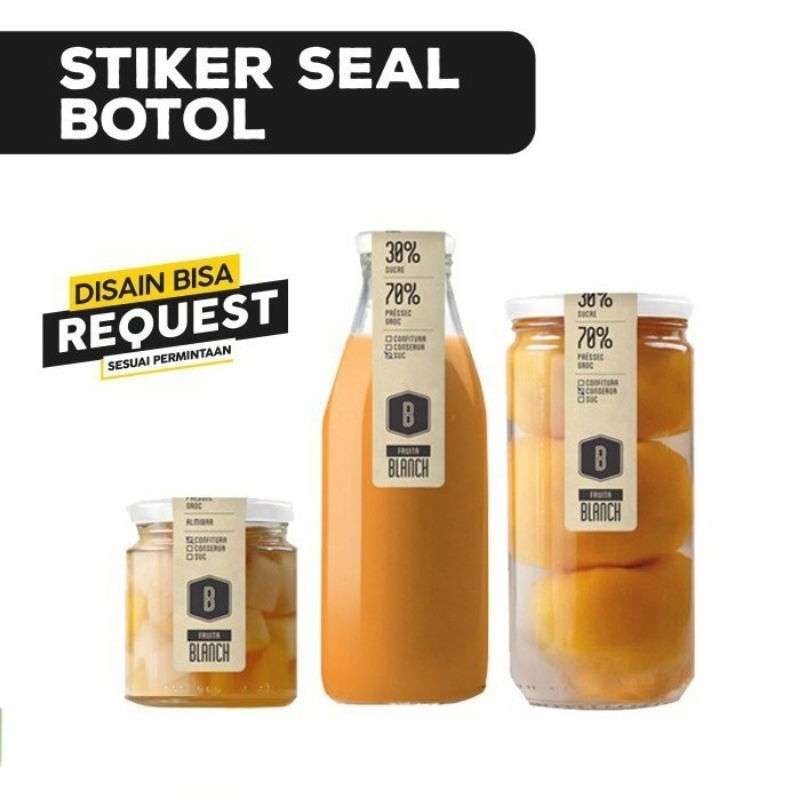 Jual Stiker Segel Seal Tape Print Cetak Custom Ukuran Bisa Request ...