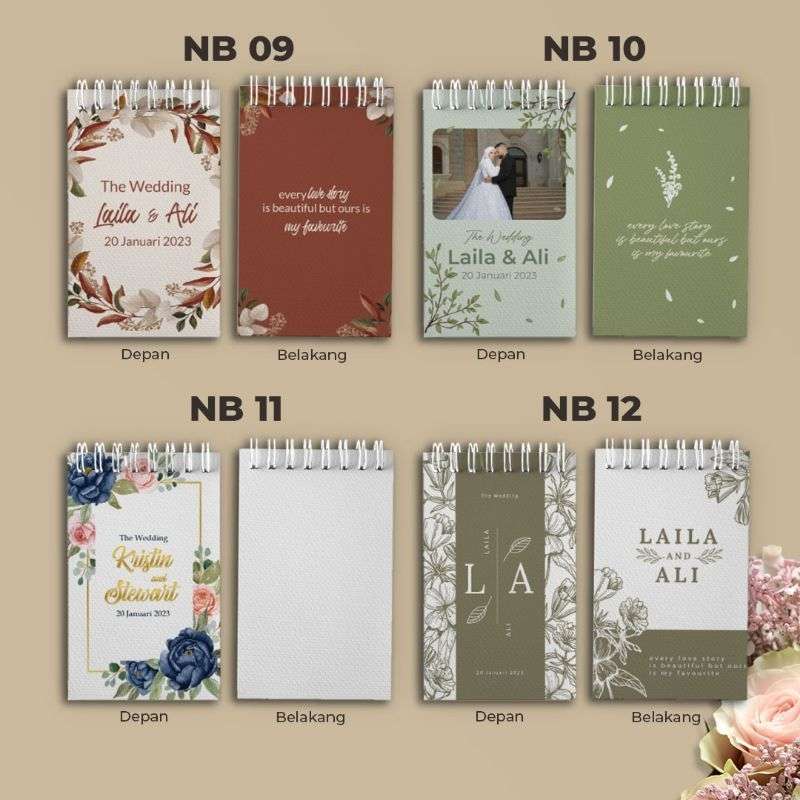 Jual Souvenir Print Cetak Notes, Block Notes Custom Ukuran A7 (7.5*10 ...