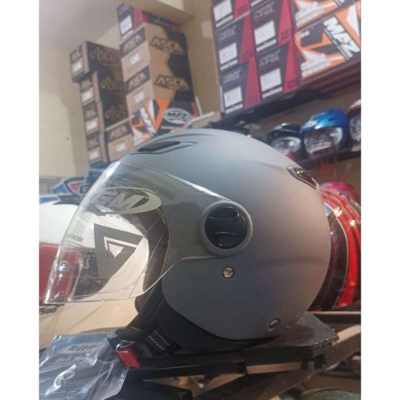 Promo Helm GM Venus Hijab Original - WHITE, M Diskon 23% di Seller ...