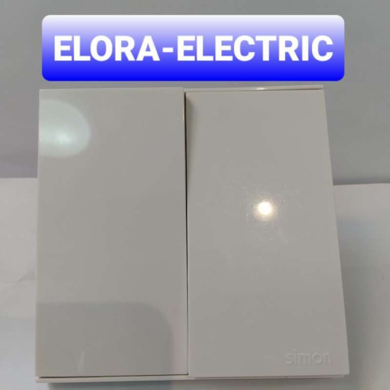 Promo Saklar Simon E6 Seri/double E6 Simon 2 Gang 721021n - Tokosepuluh10 Diskon 50% Di Seller ...