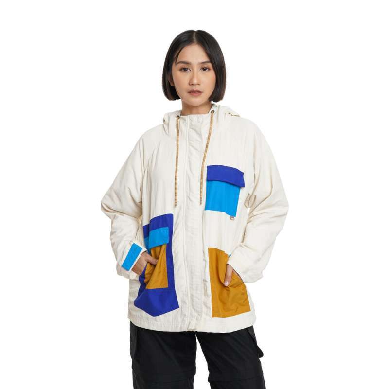 Jual Eiger Ws Trisha Colorblocking Jacket - Xxl Off White Di Seller ...
