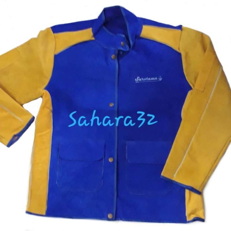Promo Jaket Las / Apron Las / Wearpak Las / Baju Las Welding Kulit Full ...