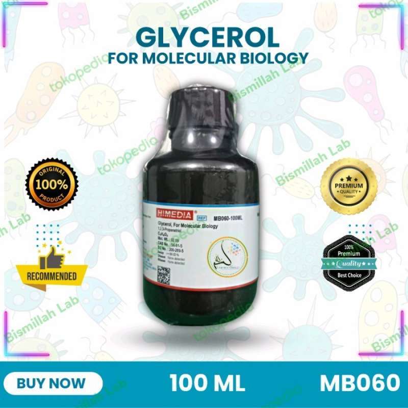Promo Glycerol, For Molecular Biology | C3h8o3, 100 Ml Diskon 9% Di ...