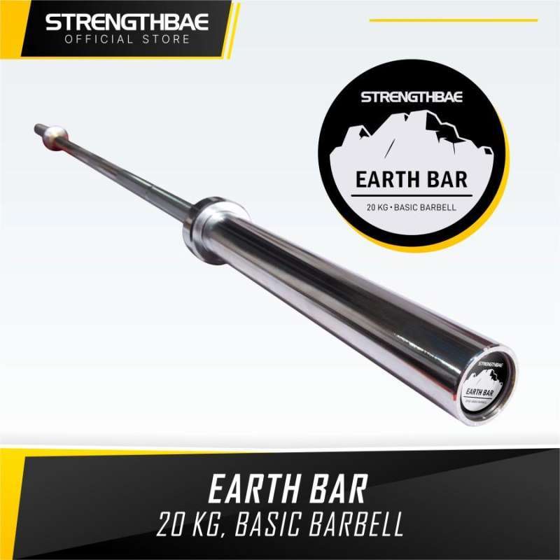 Jual Earth Bar Olympic Barbell Strengthbae - Stick Barbel 20kg 2,2m Power Di Seller Strengthbae ...