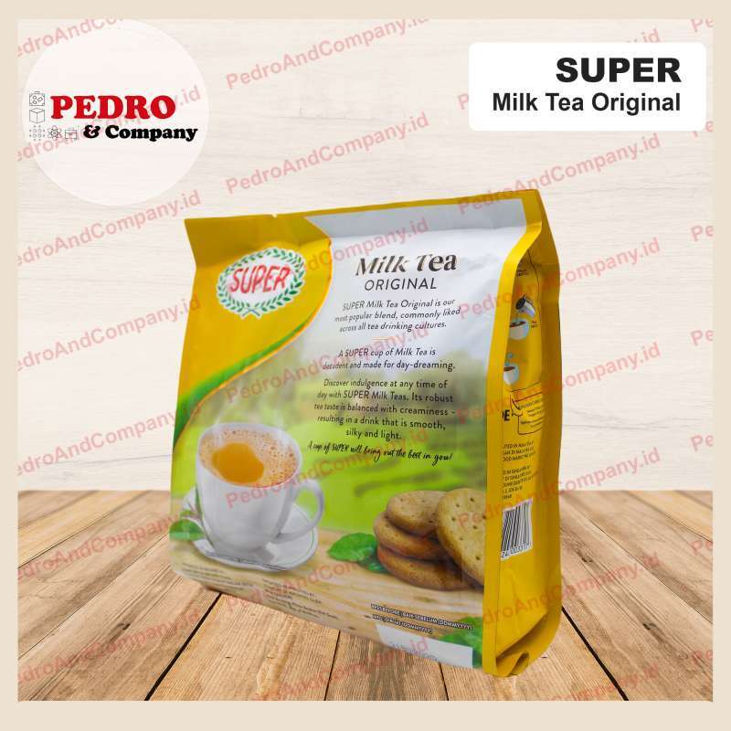 Jual Super Milk Tea Original Teh Tarik Instant 25 Stick 500 Gram Di ...