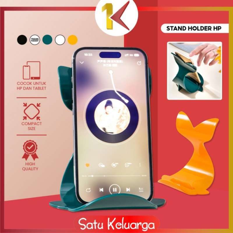 Promo Sk-c869 Stand Holder Hp Bentuk Ikan Paus Tatakan Hp Di Meja Diskon 9% Di Seller Quelma ...