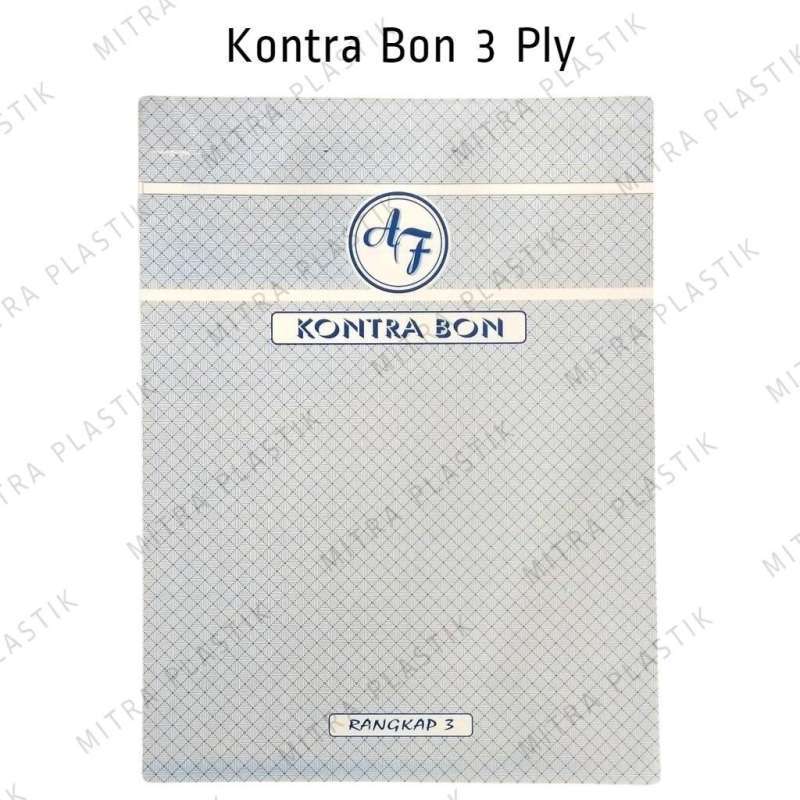 Jual Buku Nota Kontra Bon Ncr Kontra Bon 3 Rangkap 3 Kontra Bon Af Kontra Bon 3 Ply Murah Di ...