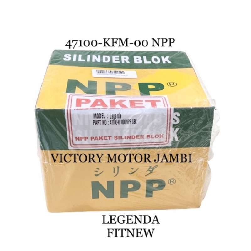 Jual Blok Block Komplit Cylinder Assy Legenda Fitnew Kfm Npp Di Seller ...