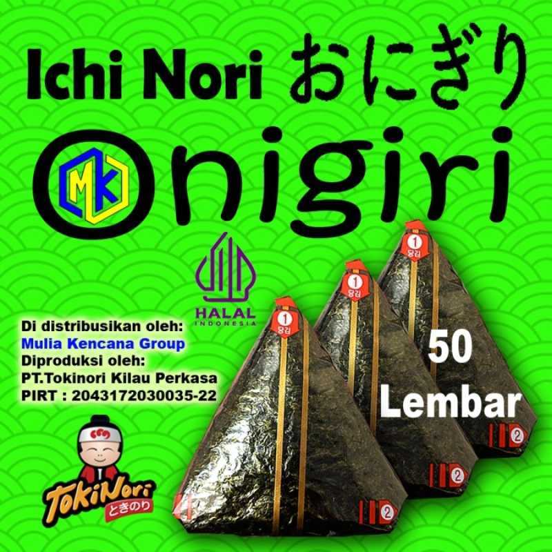 Promo Nori Onigiri Sushi Nori Triangle Onigiri 50 Sheet Diskon 9% Di ...