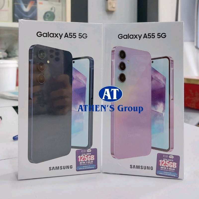 Jual New Samsung Galaxy A55 5g Garansi Resmi - 12+12gb/256gb Icy Blue Di Seller Samsung - Athens ...