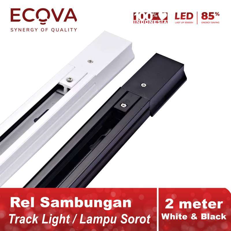 Jual Ecova Led Rel Track Light Plafon Lampu Sorot Panjang 2m Di Seller ...