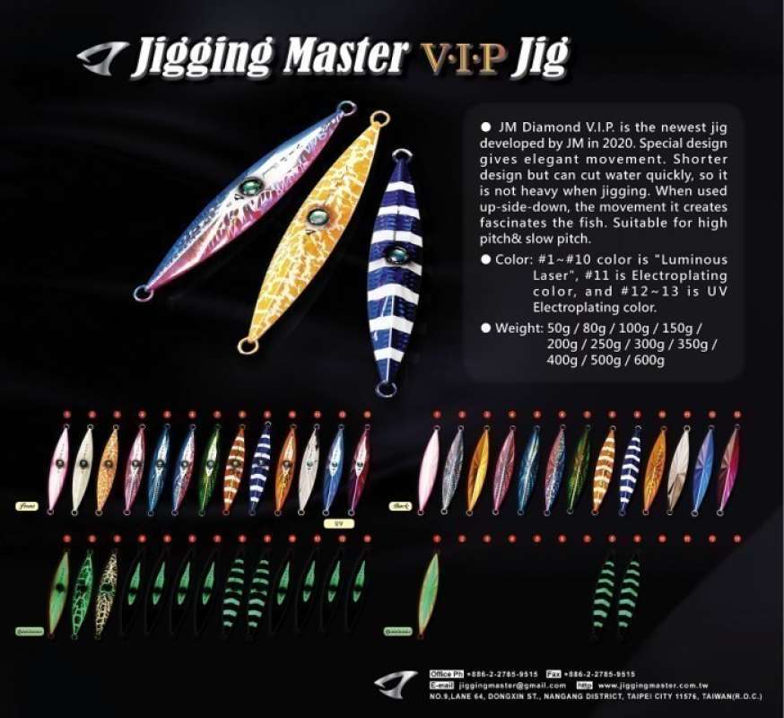 Promo Jigging Master 100gr Short Diamond Vip Metal Jig - Umpan Mancing ...