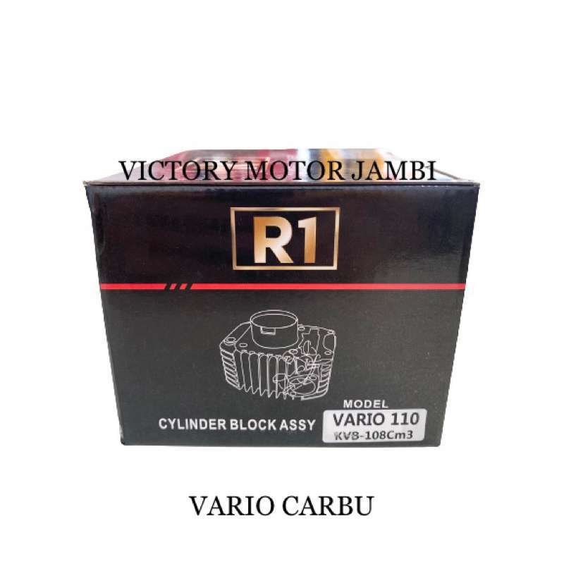Jual Blok Block Komplit Cylinder Assy Vario Carbu R1 Di Seller Victory ...