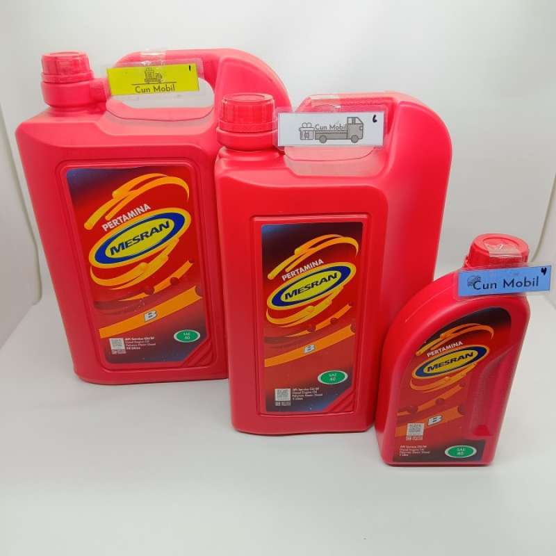 Promo Oli Mesin Pertamina Mesran B40 1 Liter Diskon 9% Di Seller ...