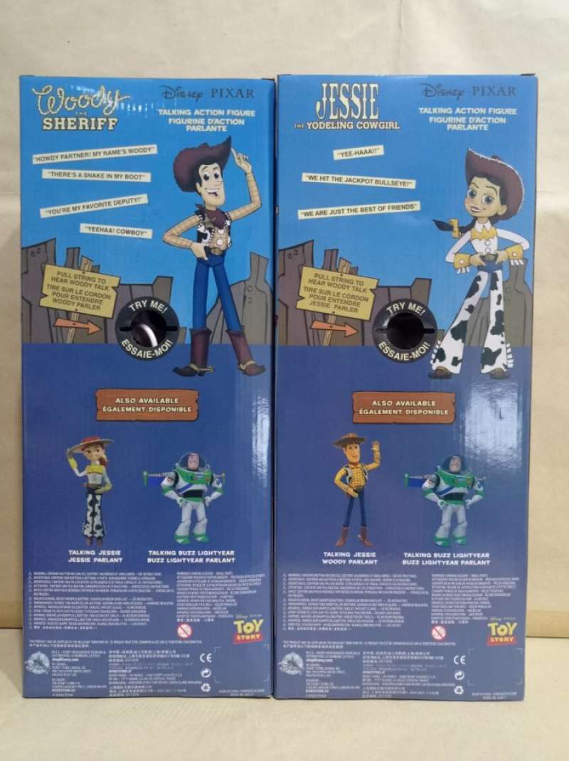 Promo Figure Boneka Toy Story Talking Woody Disney Pixar Diskon 23% Di ...